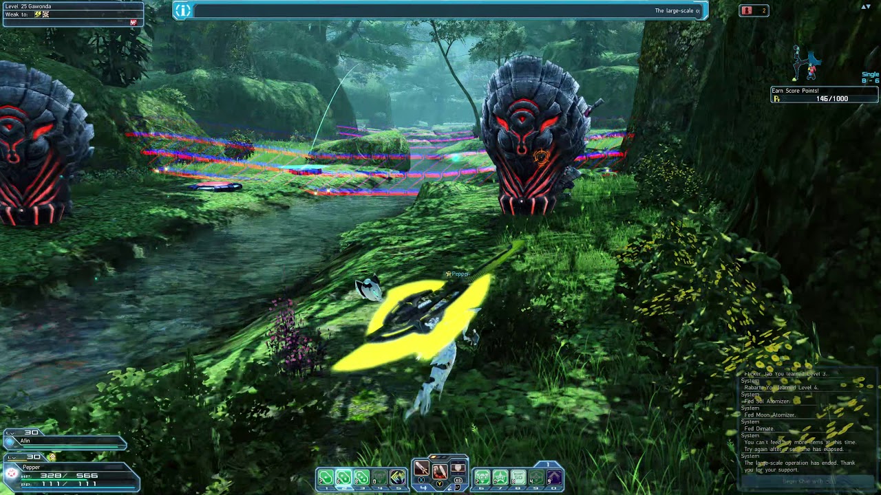 Phantasy Star Online 2 - Walkthrough 192 - The ARKS Tournament - YouTube