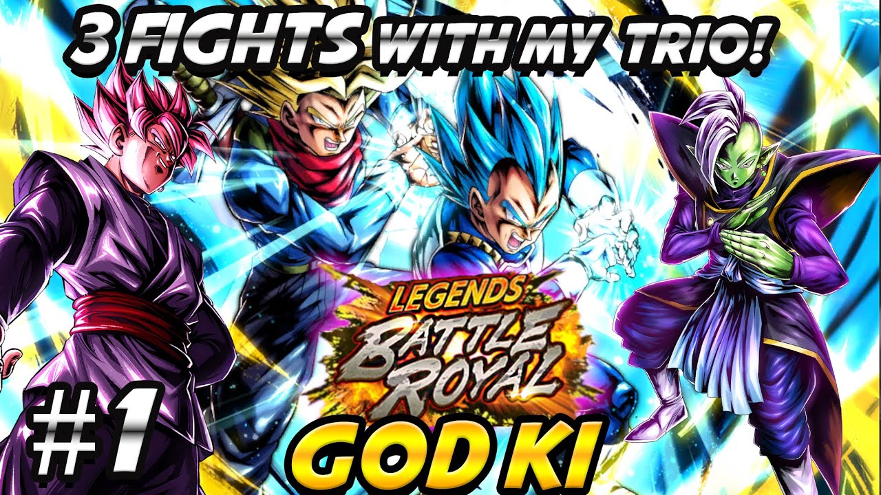 Battle Royal God Ki #1 Dragon Ball Legends #dbl #dblegends #battleroyal ...