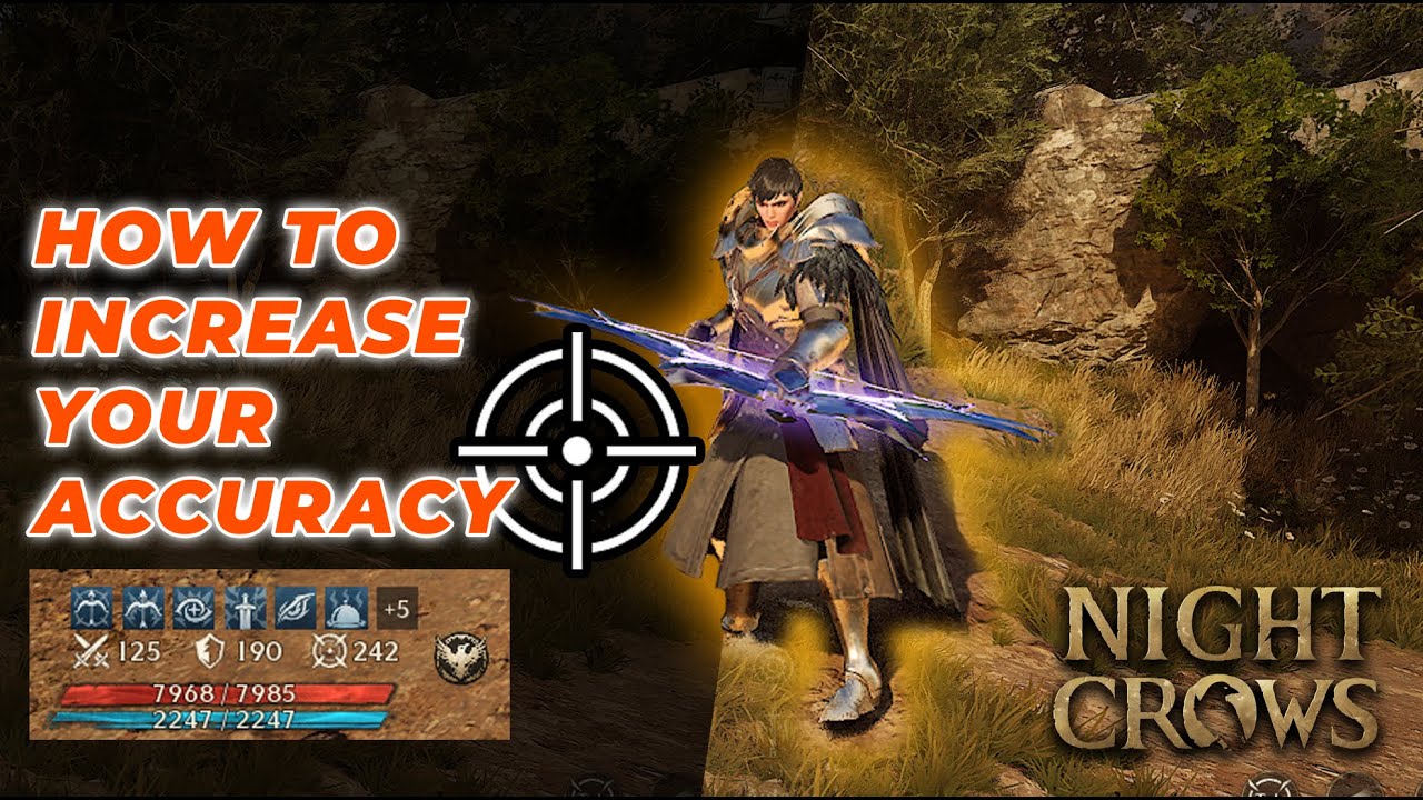 [Night Crows] How to increase Accuracy [TIPS] - YouTube