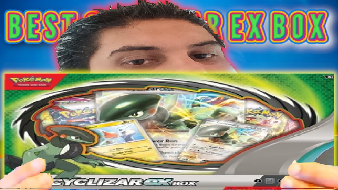 CRAZY CYCLIZAR EX BOX OPENING - POKEMON SCARLET AND VIOLET BOOSTER PACK ...