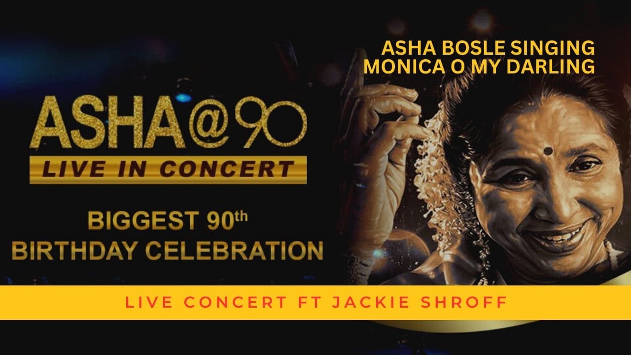 Asha Bhosle and Jackie Shroff Rock | Monica O My Darling | Dubai's Coca ...
