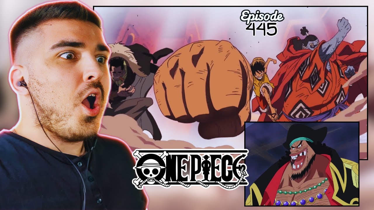 BLACKBEARD Pirates Vs SHIRYU?! | One Piece | Episode 445 | REACTION ...