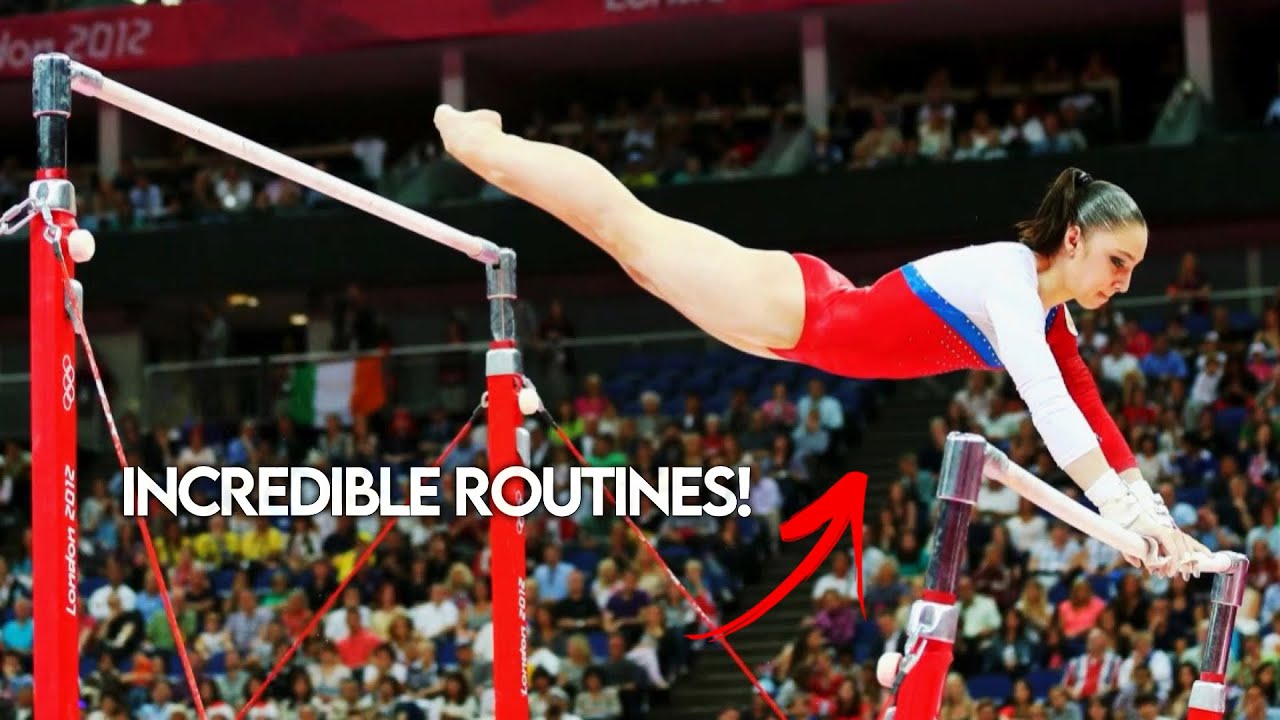 FIVE GYMNASTICS ROUTINES YOU NEED TO WATCH! - YouTube