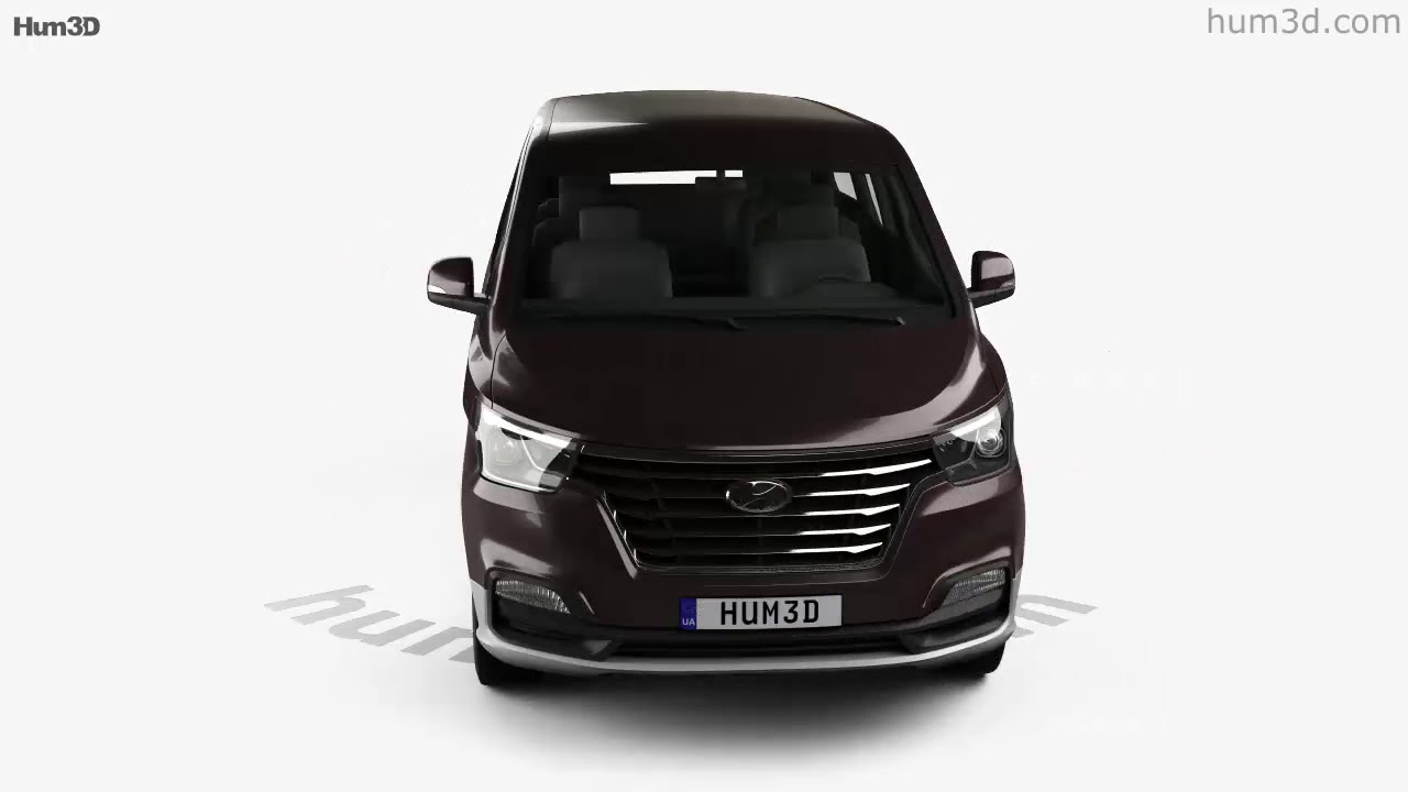 Hyundai Grand Starex 2020 3D model by 3DModels.org - YouTube