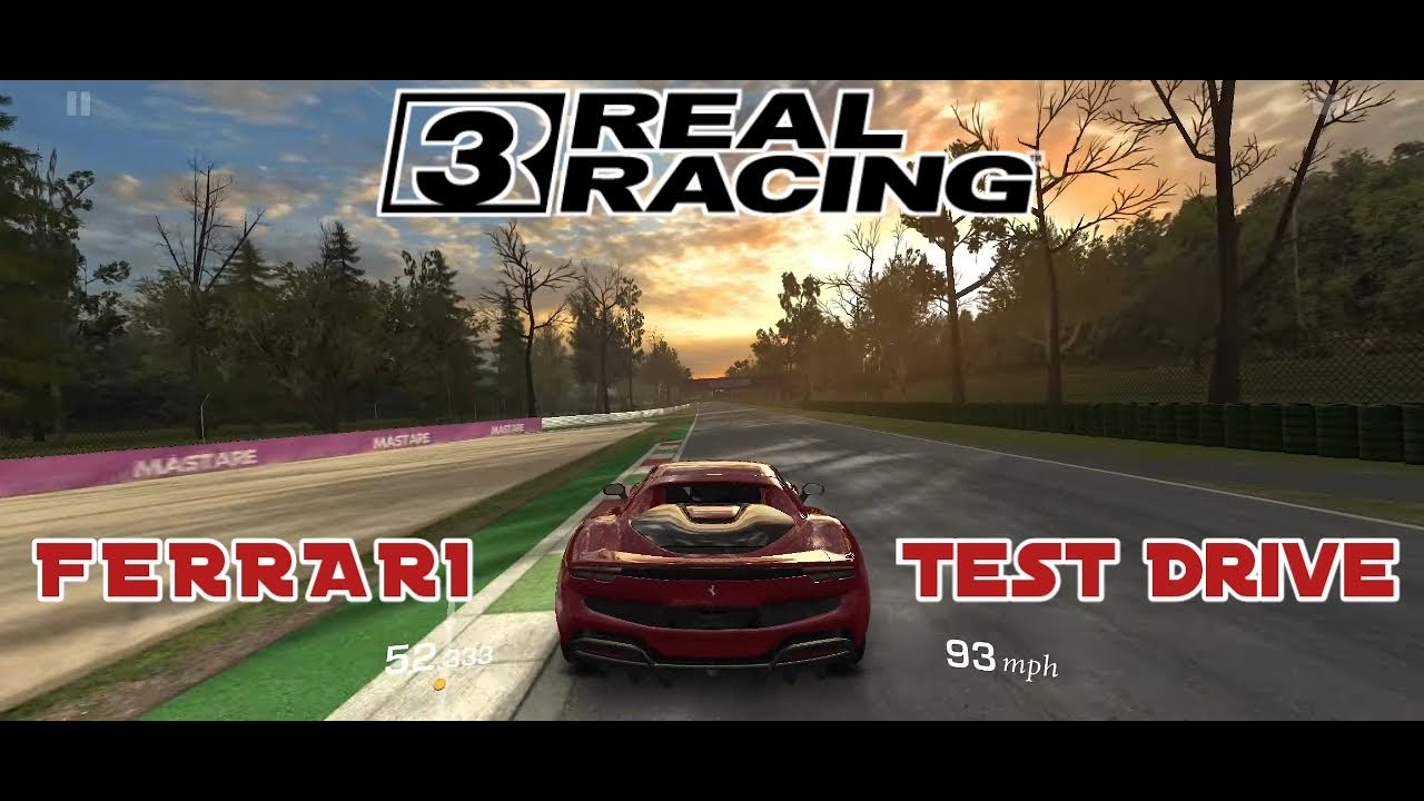 Ferrari Test Drive - Real Racing 3 #ferrari #gameplay #gaming - YouTube