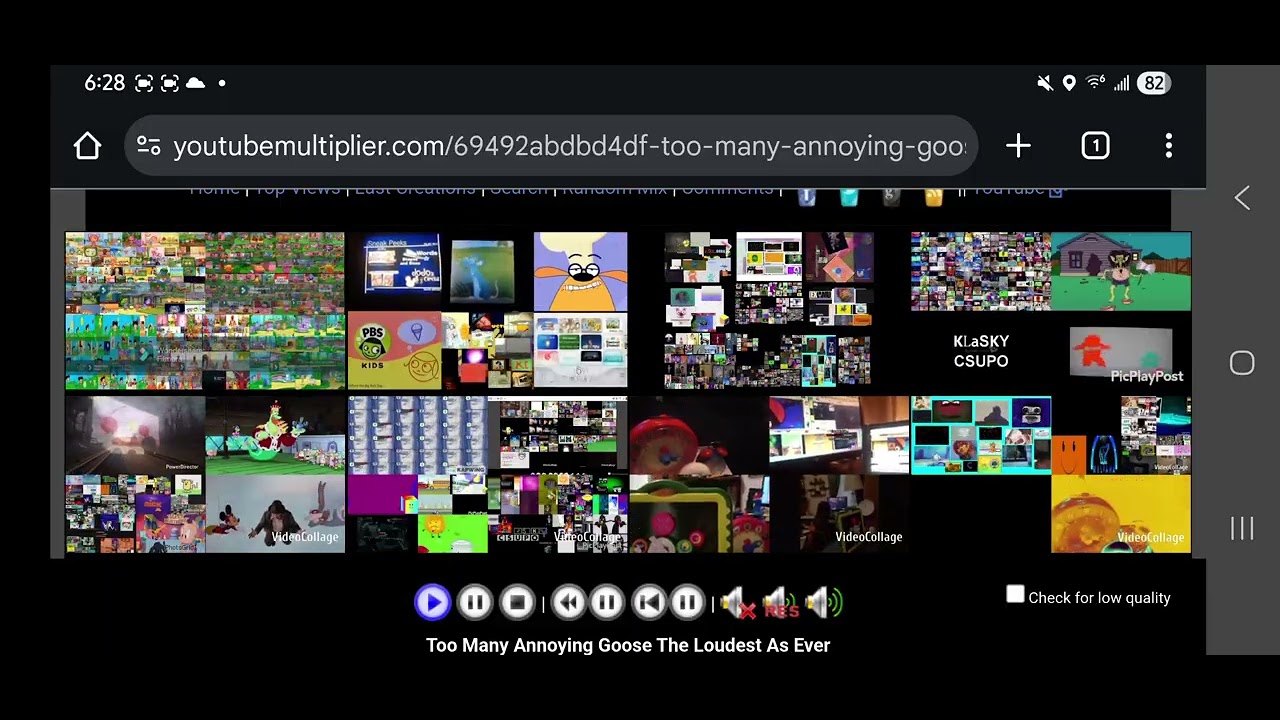 Too Many Annoying Goose The Loudest As Ever - YouTube