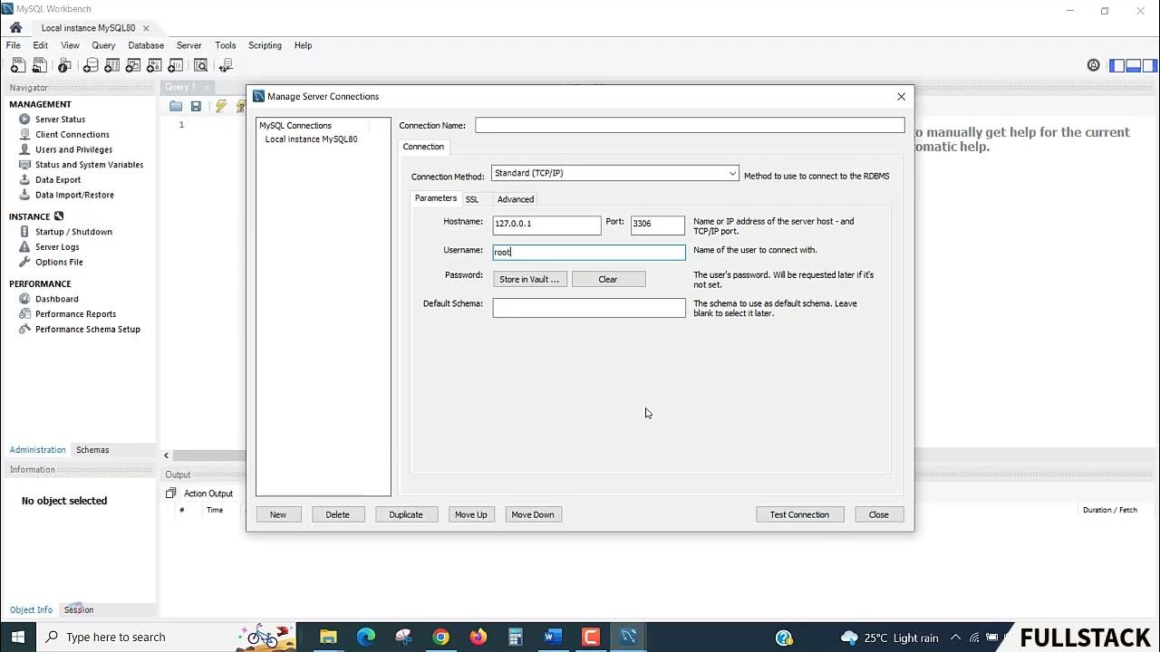 16d Connect MySQL Server Instance - YouTube