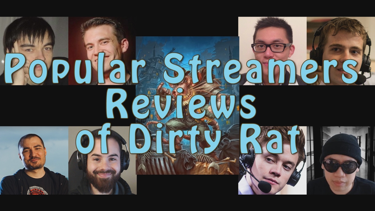 Popular Streamers Reviews of Dirty Rat - YouTube