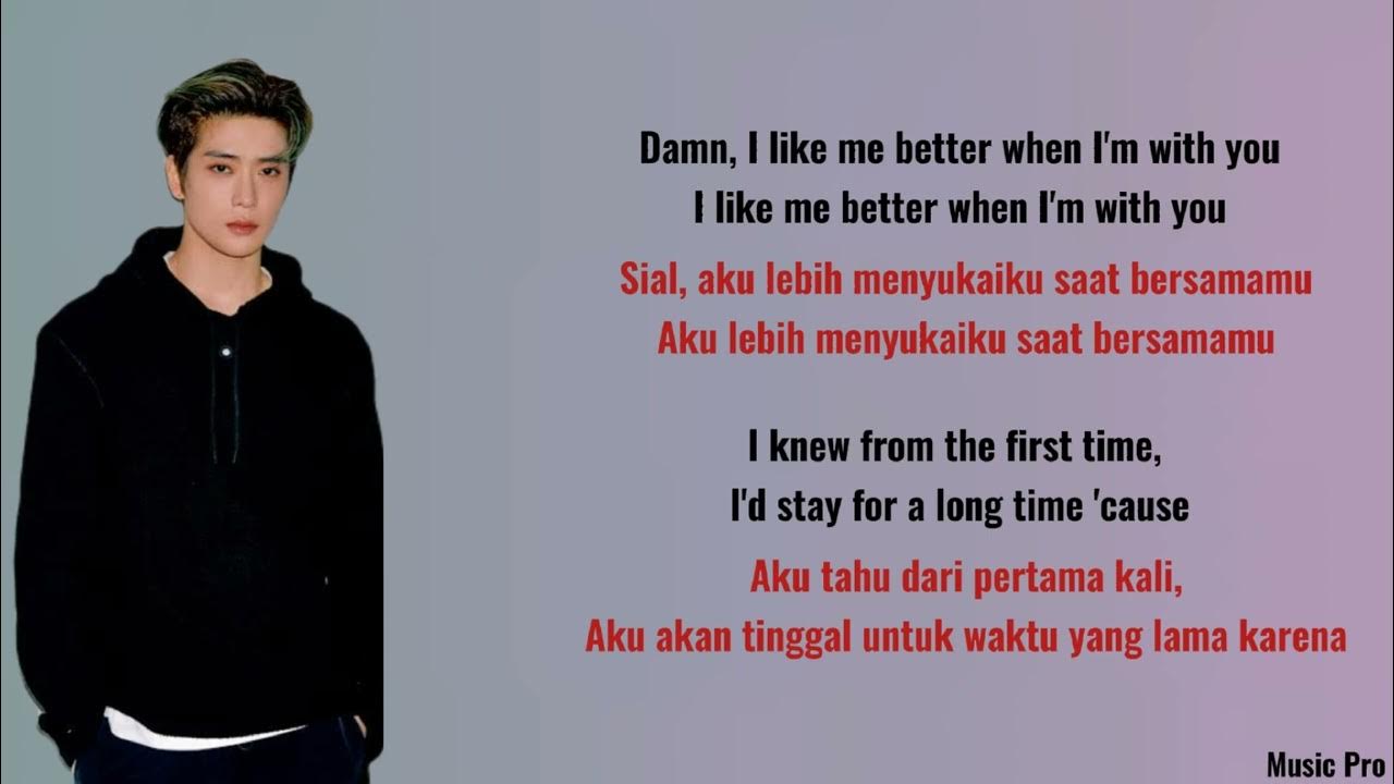 Cover | Jaehyun - I Like Me Better (Lauv) (Lyrics Video & Terjemah) - YouTube