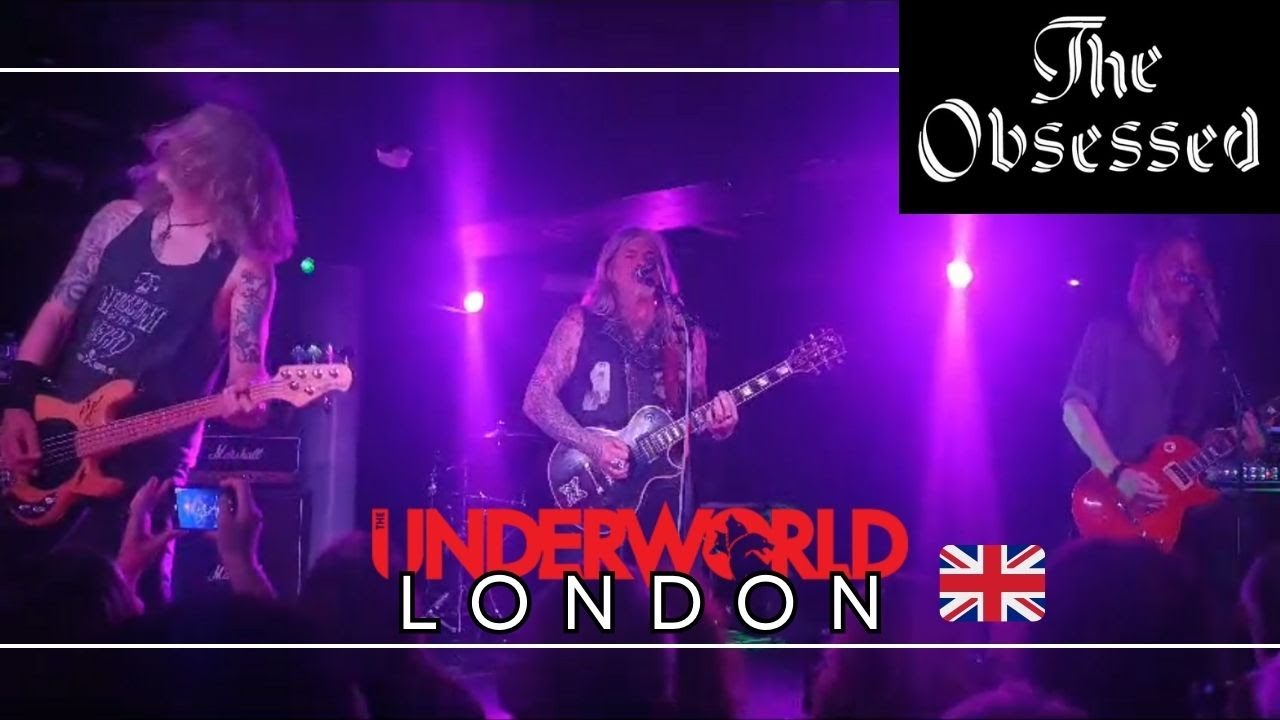 The Obsessed live at The Underworld, Camden, London UK - YouTube