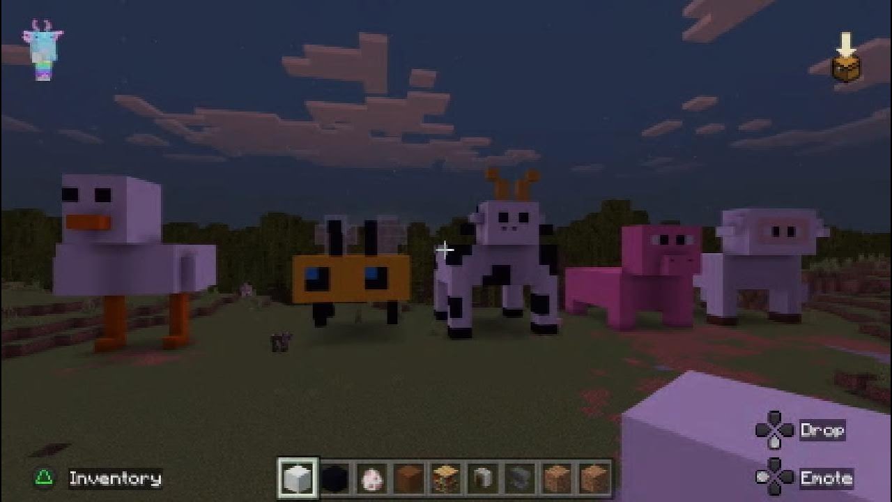 Building every single mob In Minecraft-pt 1 - YouTube