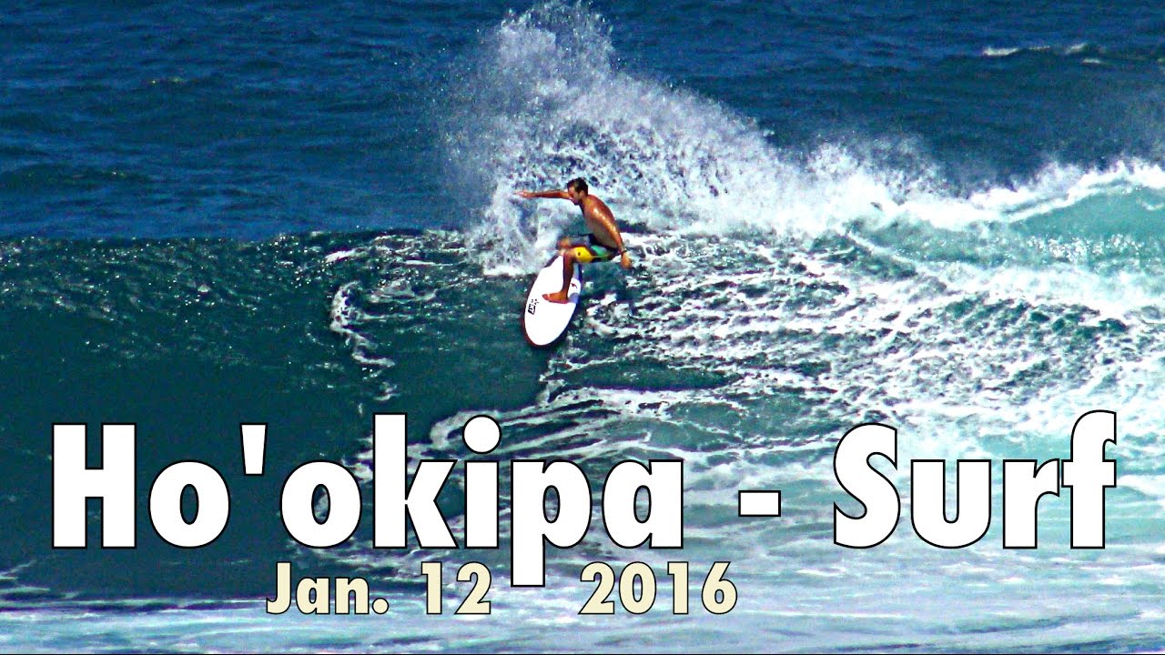 Ho'okipa Surf - Large Surf Before Peahi, Swell - YouTube