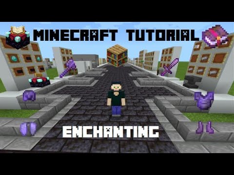 Minecraft Enchanting A Z tutorial - Depth Strider to Flame part 3 - YouTube