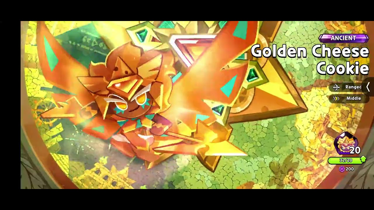 golden cheese cookie got your animation - YouTube