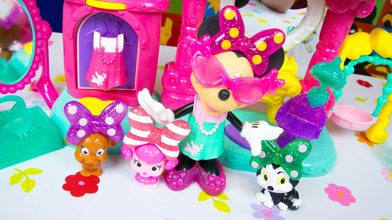 Minnie Mouse Pampering Pets Salon Minnie Mouse Posh Poodle Fisher Price ...