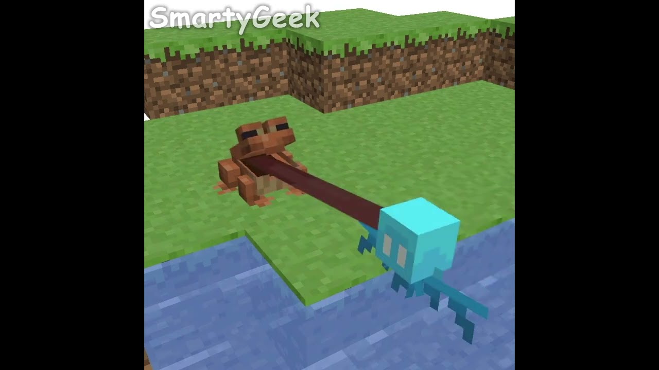 Minecraft Frogs Eats Compilation - YouTube