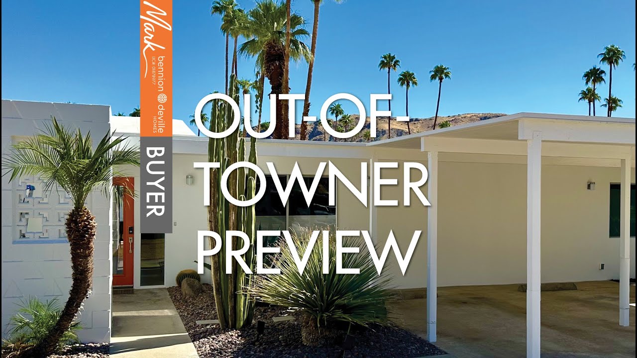 Palm Springs House for Sale | Preview Tour 2448 S Sierra Madre | Mark ...