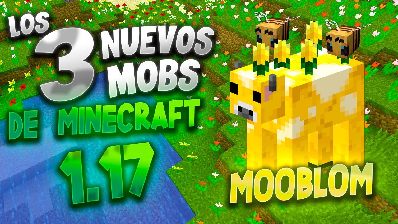 Los Tres NUEVOS MOBS de Minecraft 1.17 (MOOBLOM) ¿Añaden una nueva MINI ...