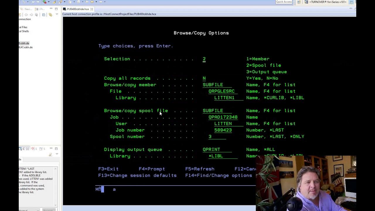 RPG 101 Part 5 - Trying to get this dodgy RPG subfile program to ...