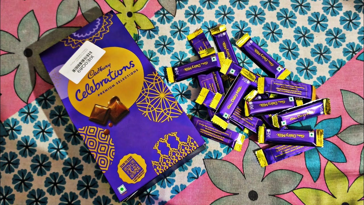Unboxing Premium Cadbury celebration | Likhita vlogs - YouTube