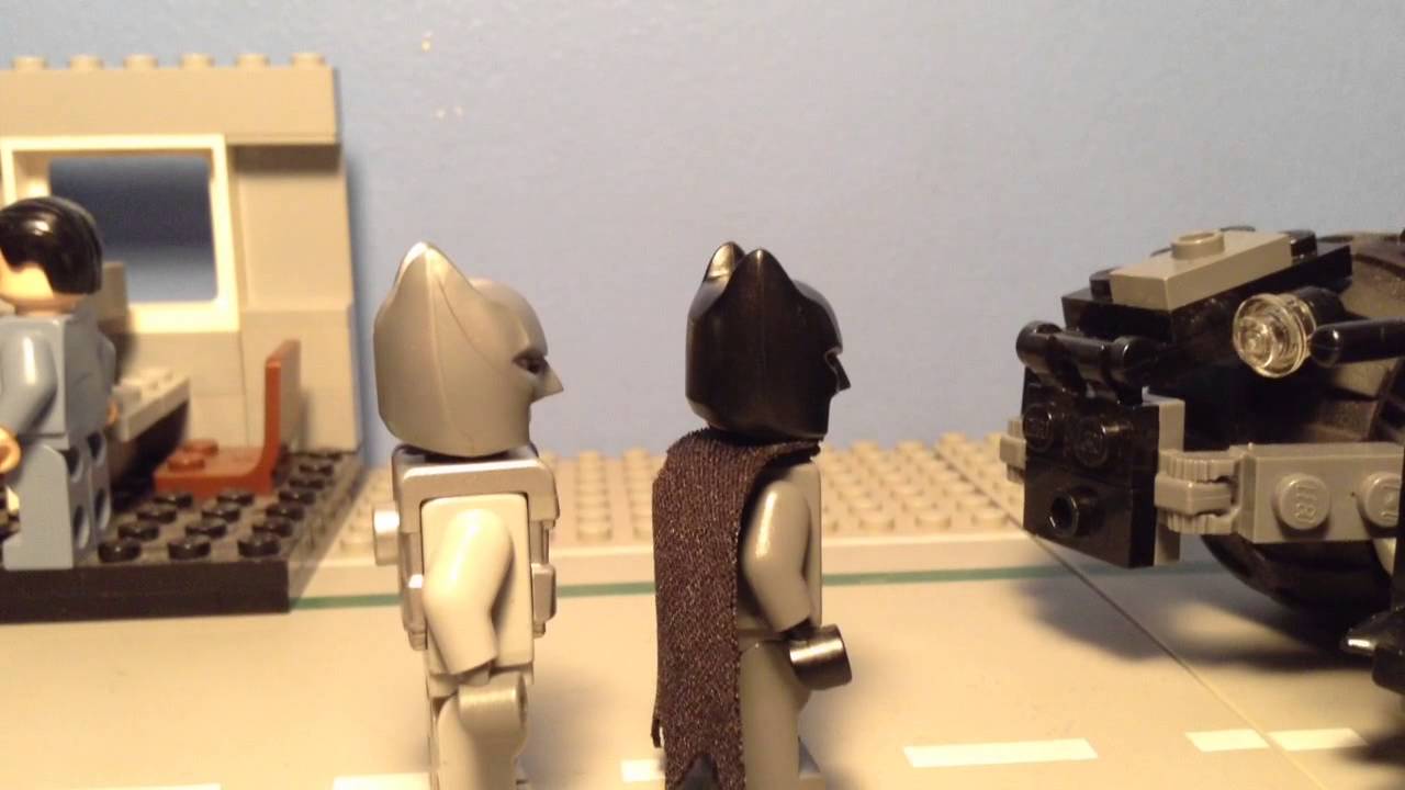 LEGO Batman Armored Batsuit + Batmobile - YouTube