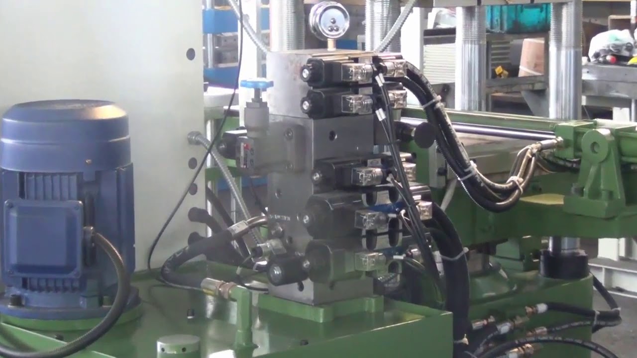 Rubber Vulcanizing Machine - Introduction - YouTube