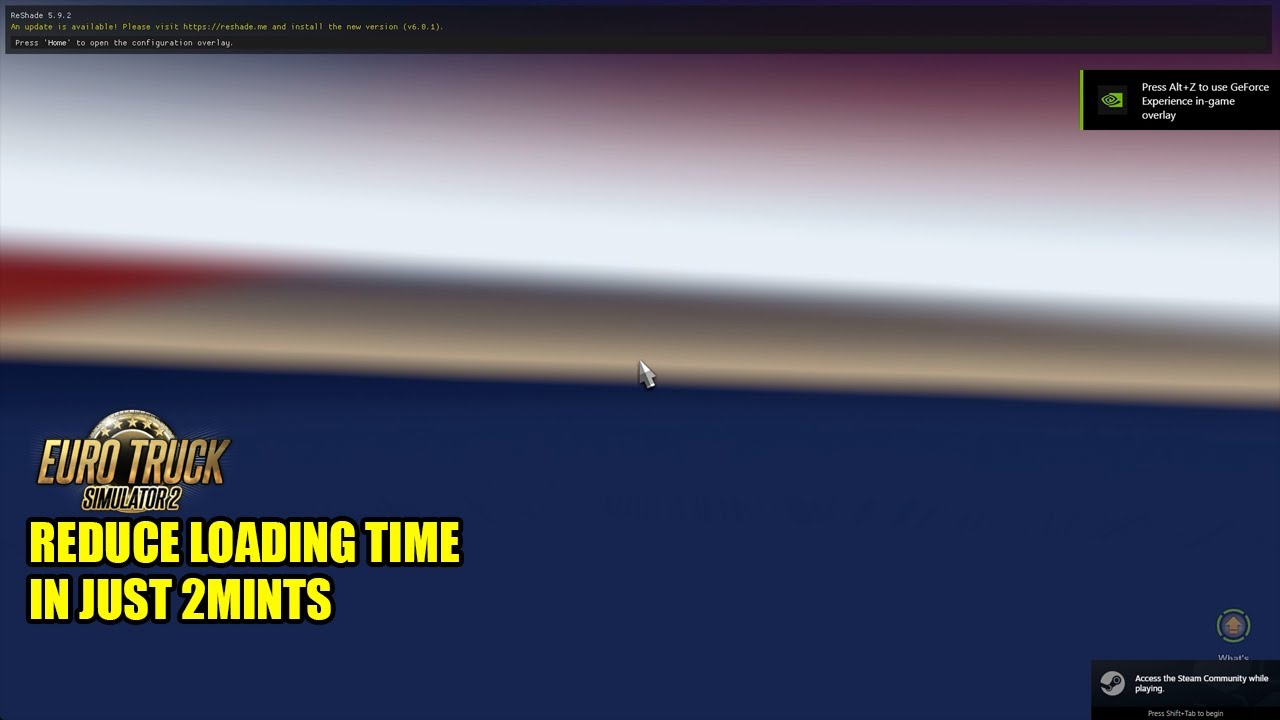 Reduce Loading Time In Ets2 Loading Screen Game Loading Problem Solution Youtube 6595