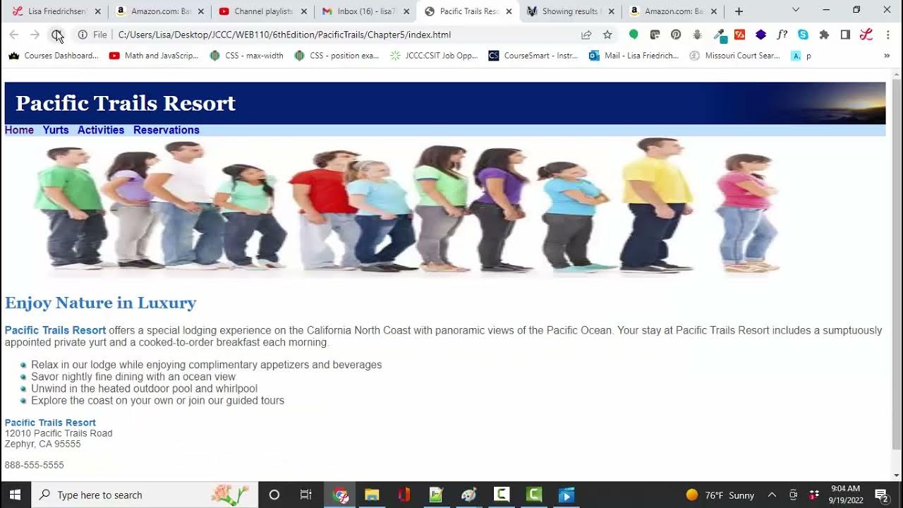 Basics of Web Design Chapter 5: Graphics & Text Styling Basics - YouTube
