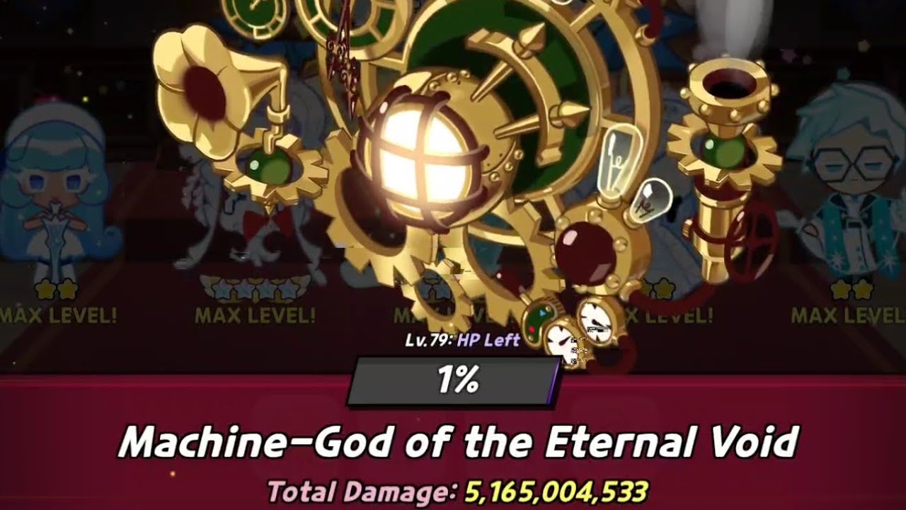 Cookie Run Kingdom Machine-God Of The Eternal Void - YouTube