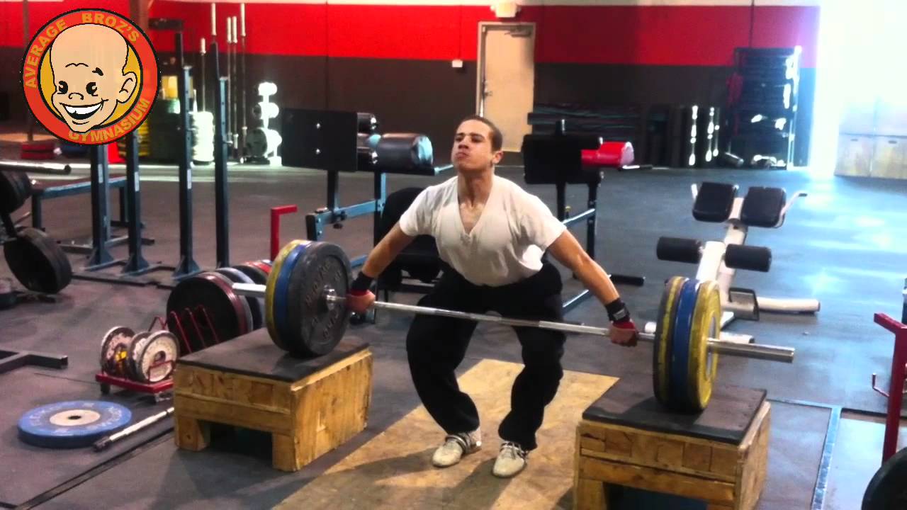 120kg Box Snatch (264) @ 64kg (141) - YouTube