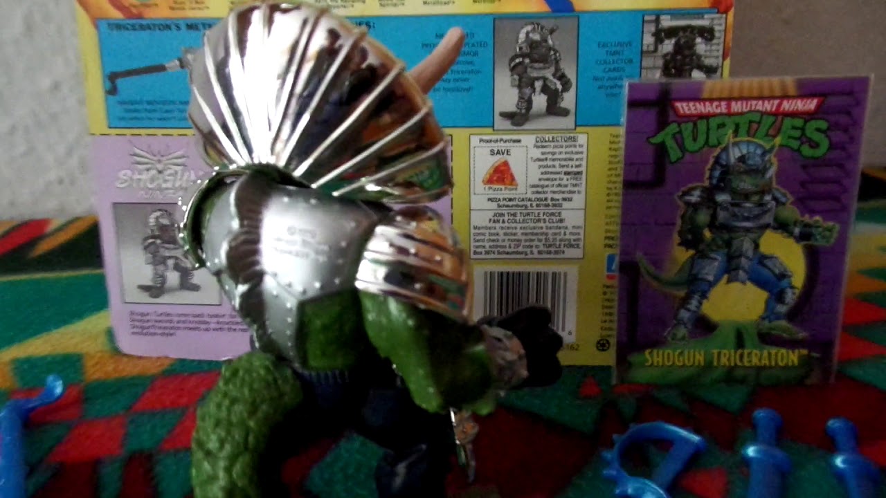 TMNT Shogun Triceraton Teenage Mutant Ninja Turtles 1994 - YouTube