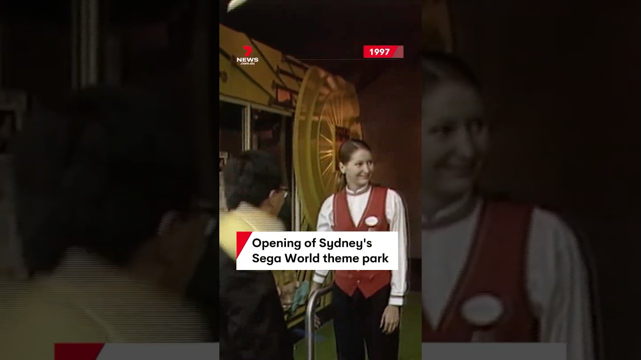 The opening of Sydney's Sega World theme park in 1997 - YouTube