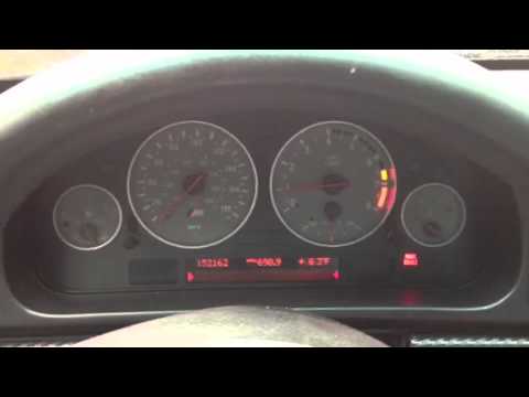E39 with working M5 cluster - YouTube