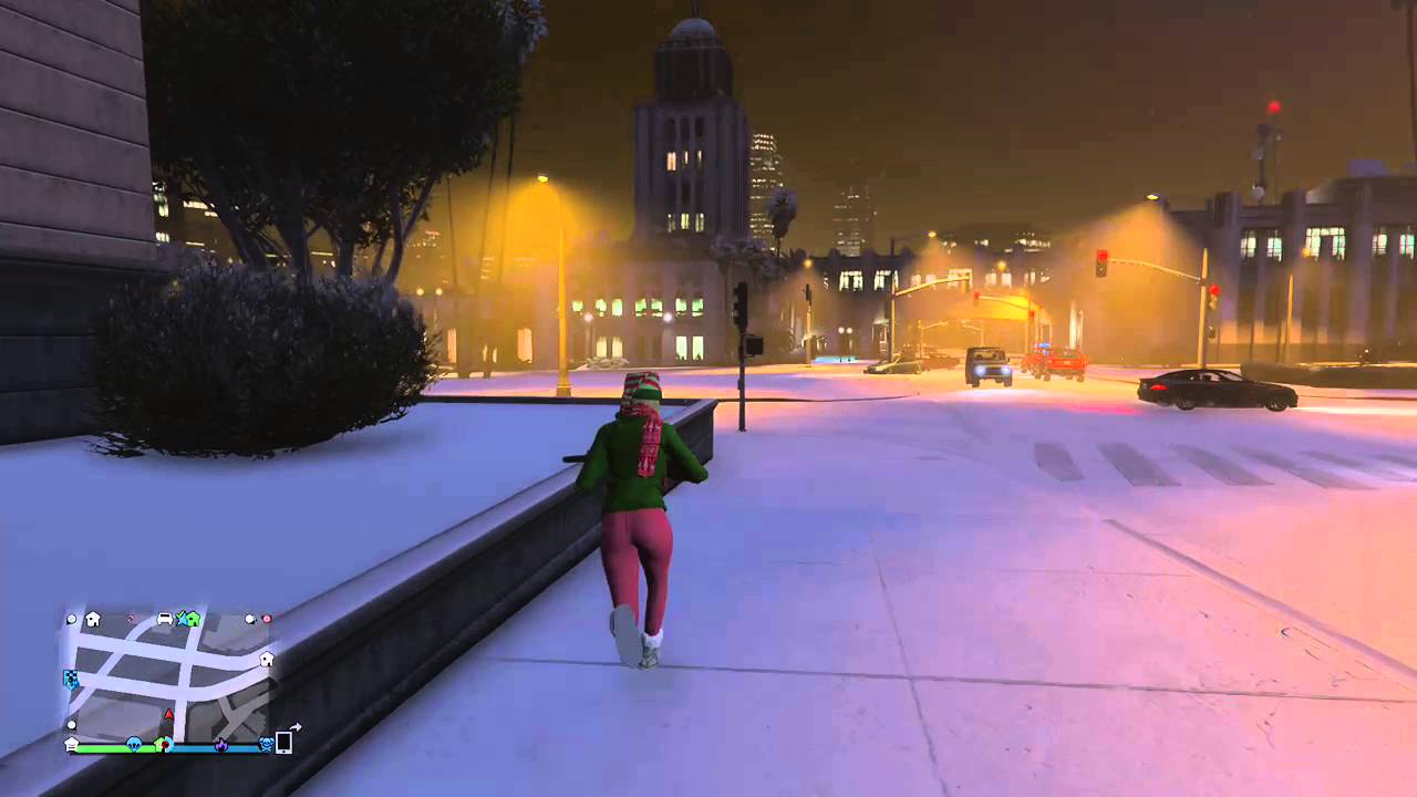Normal GTA Character run Speed - YouTube