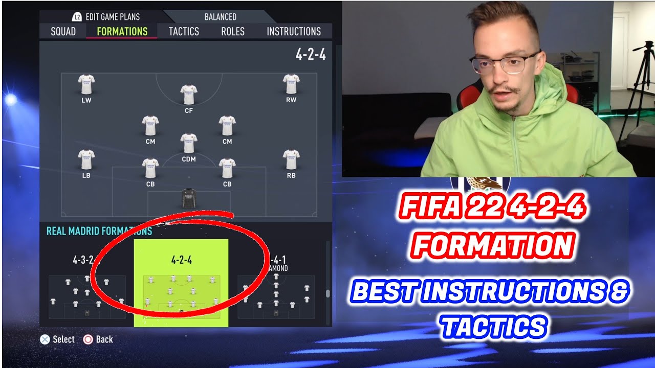 FIFA 22 THE MOST OVERPOWERED FORMATION 4 2 4 TUTORIAL BEST TACTICS fifa-22-the-most-overpowered-formation-4-2-4-tutorial-best-tactics