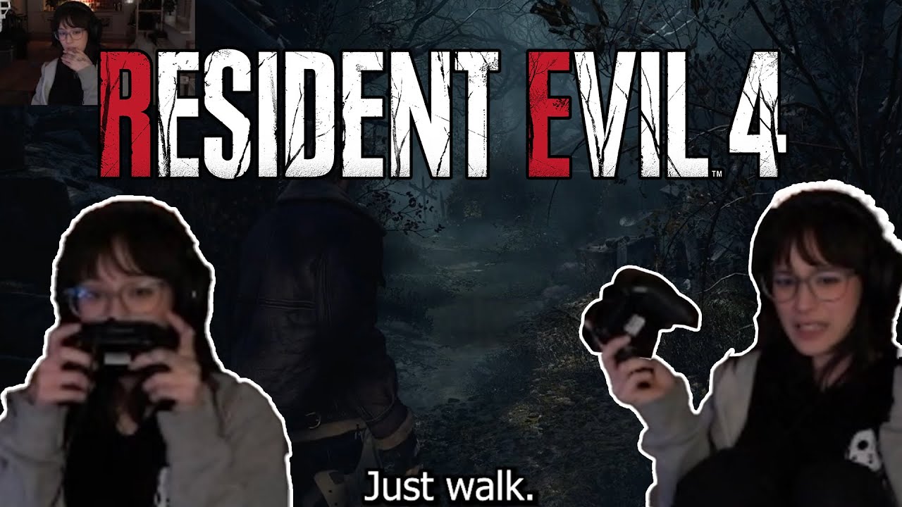 JadeyAnh Tries Resident Evil 4 Remake For The First Time... - YouTube