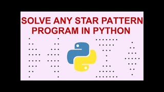 How to solve any Star pattern programs in a easy way !!
