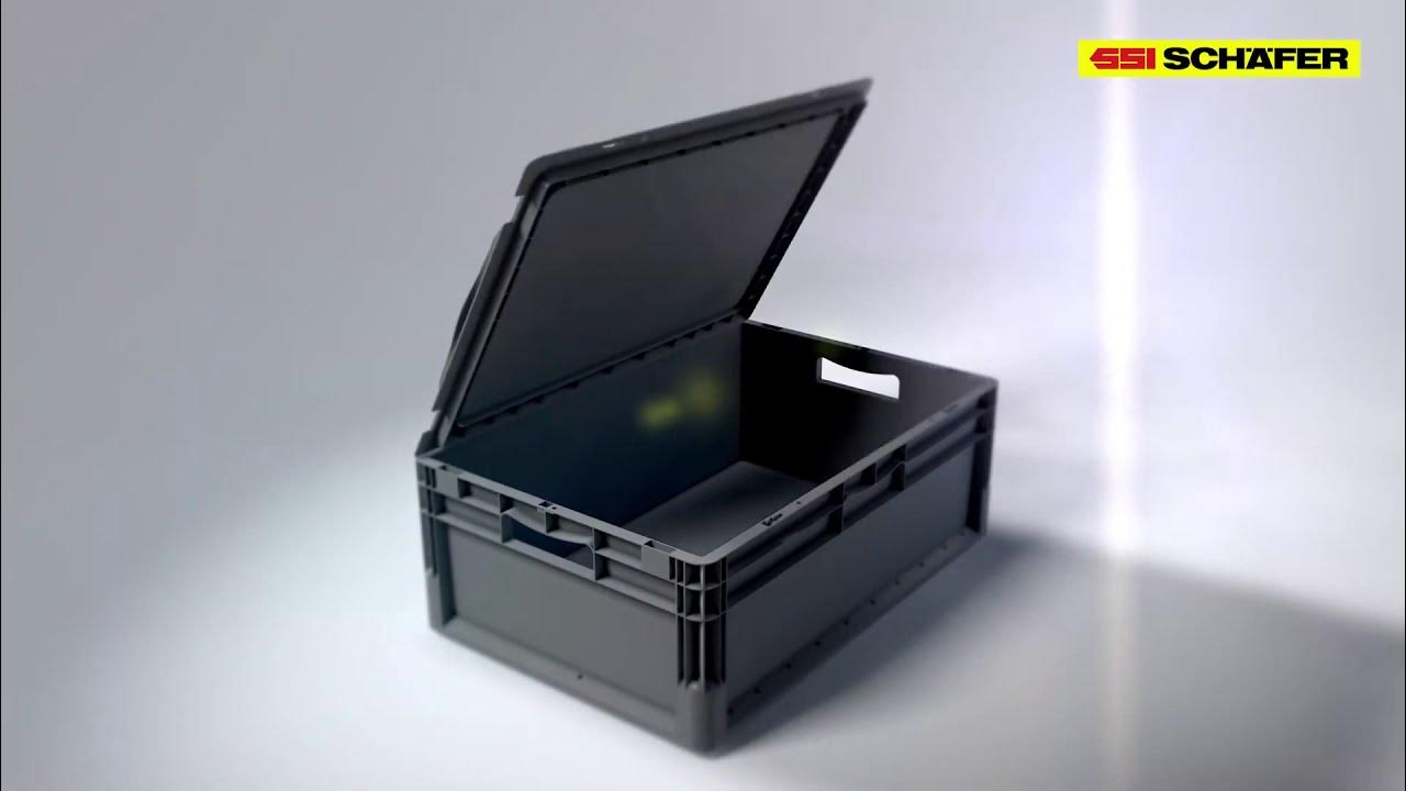 Пластиковые евроконтейнеры - универсальные пластиковые ящики для склада ...