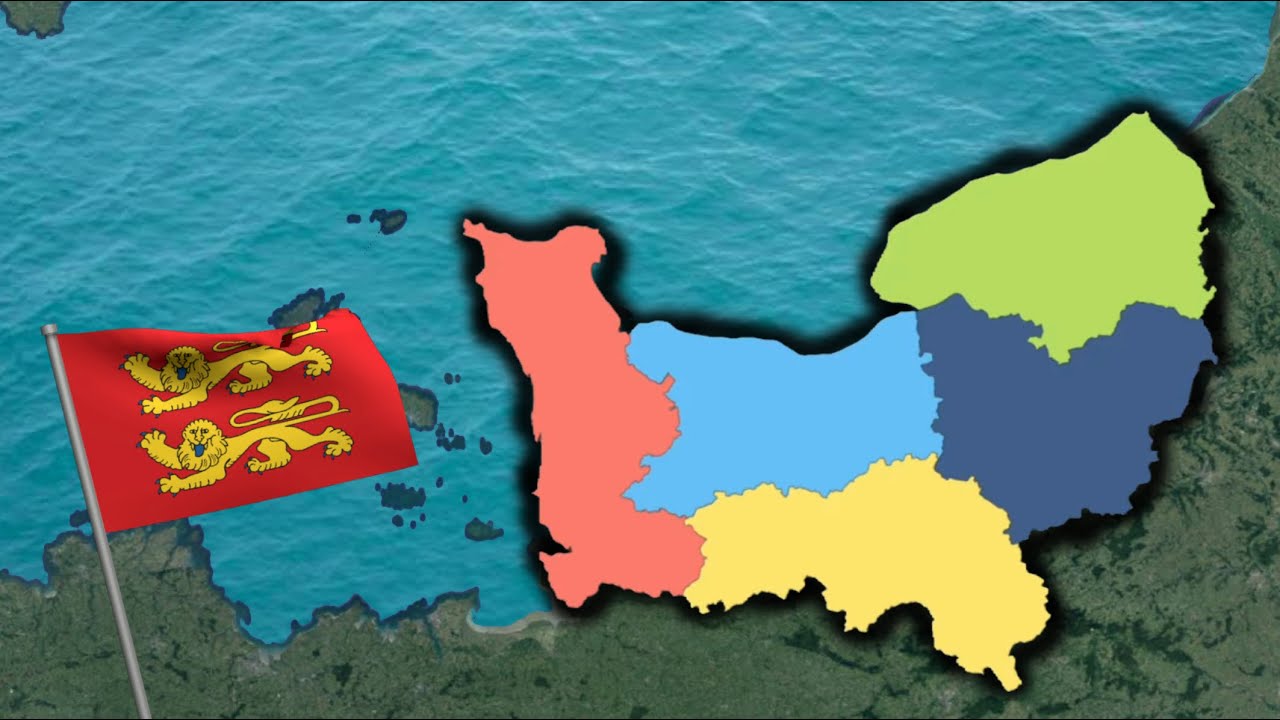 Normandy - Geography and Departments | Fan Song by Kxvin - YouTube