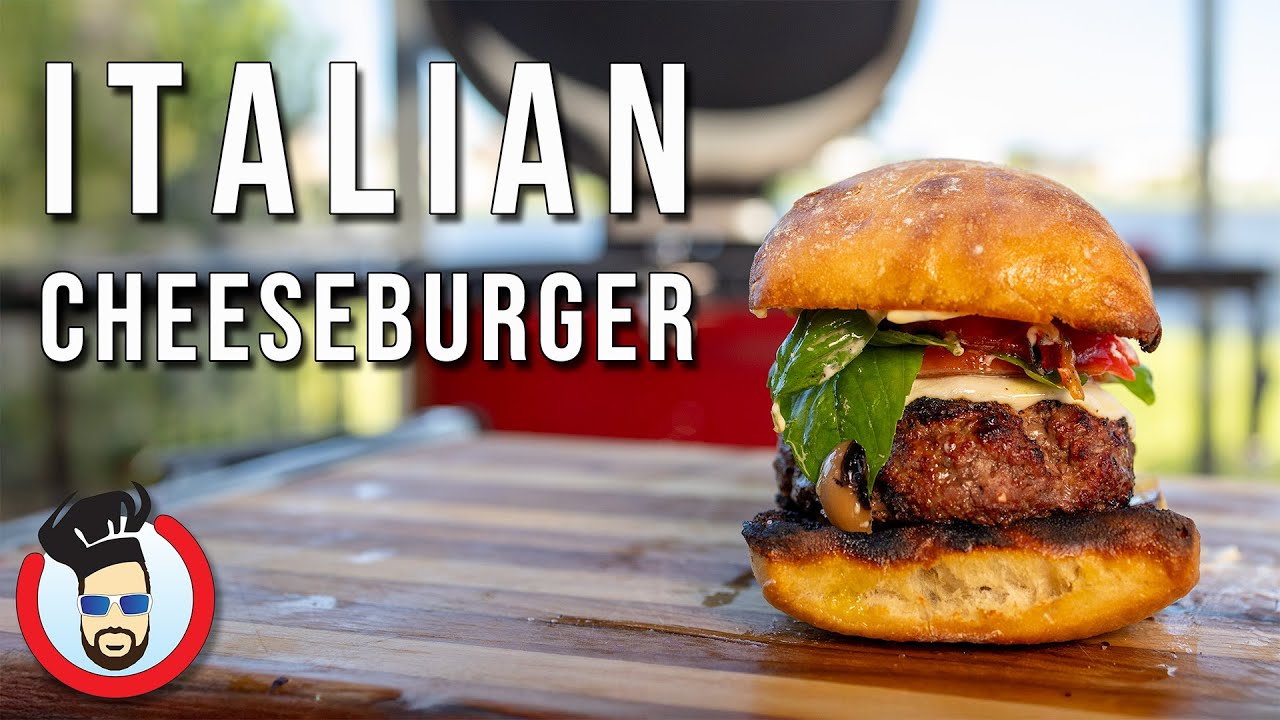 Dad's Italian Style Cheeseburgers on the Kamado Joe will change how you ...