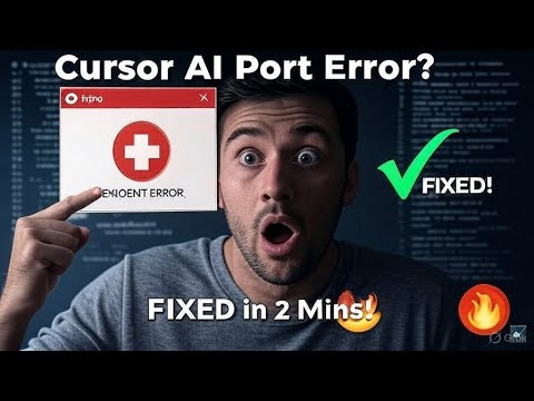 Cursor AI Port Forwarding Error Solved! (Step-by-Step Guide) - YouTube