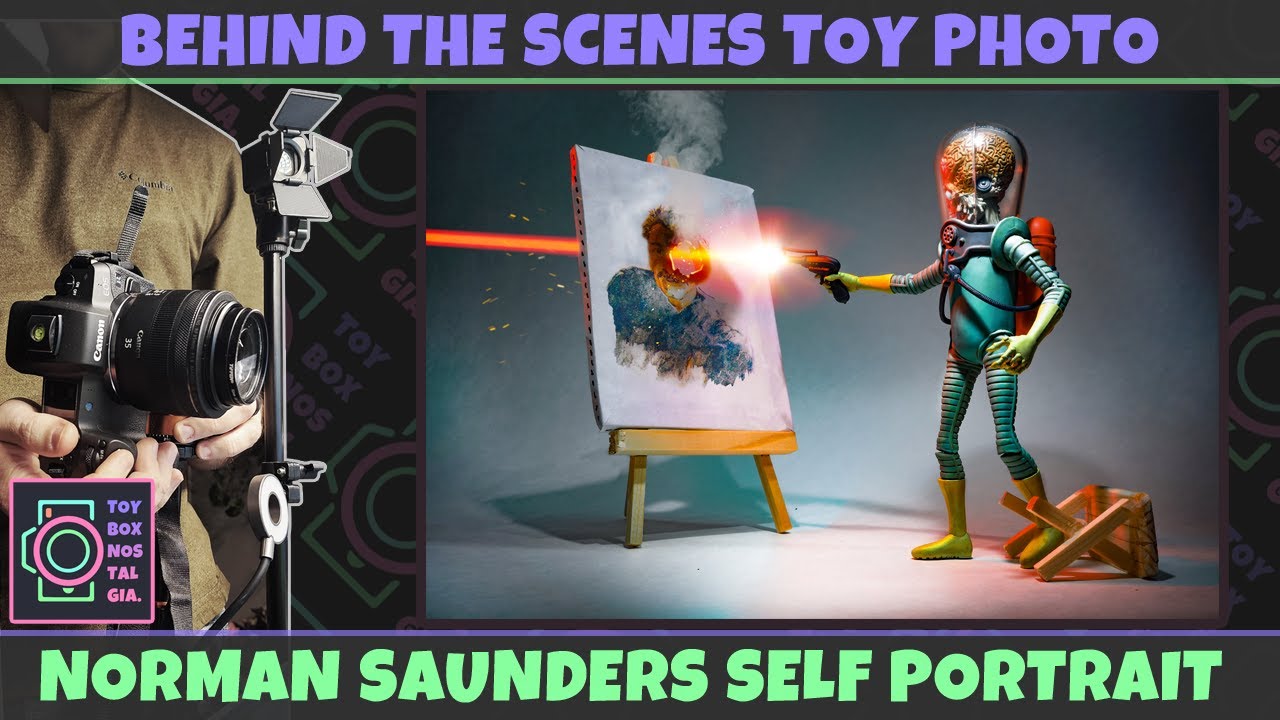 Toy Photo Setup: Norman Saunders' Self Portrait (Remix) - YouTube