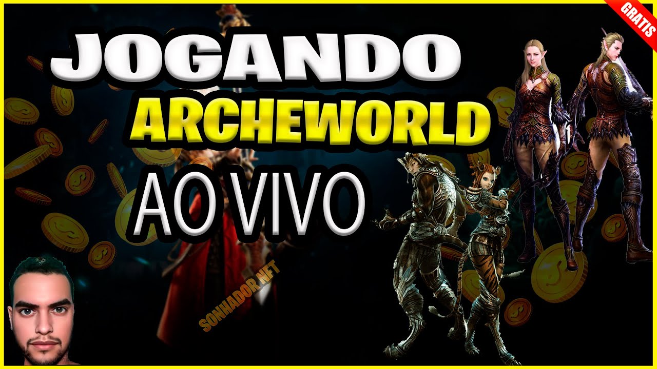 ARCHEWORLD NFT - NOVO JOGO NFT GRÁTIS PAGANDO - YouTube