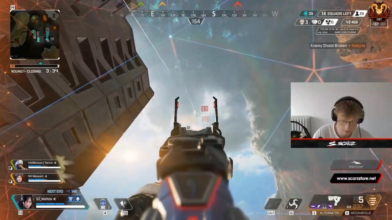 Your aim if you have a good gaming chair Apex Legends Highlights - YouTube