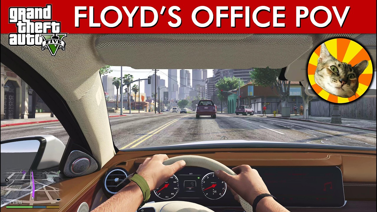 Floyd's POV: working at Daily Globe | GTA V roleplay - YouTube
