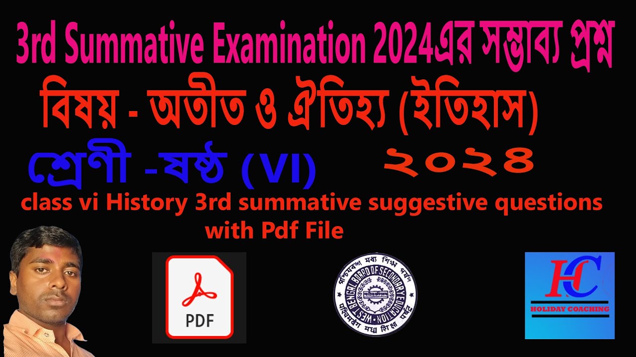 class 6 3rd unit test question paper 2024/class 6 history 3rd unit test ...