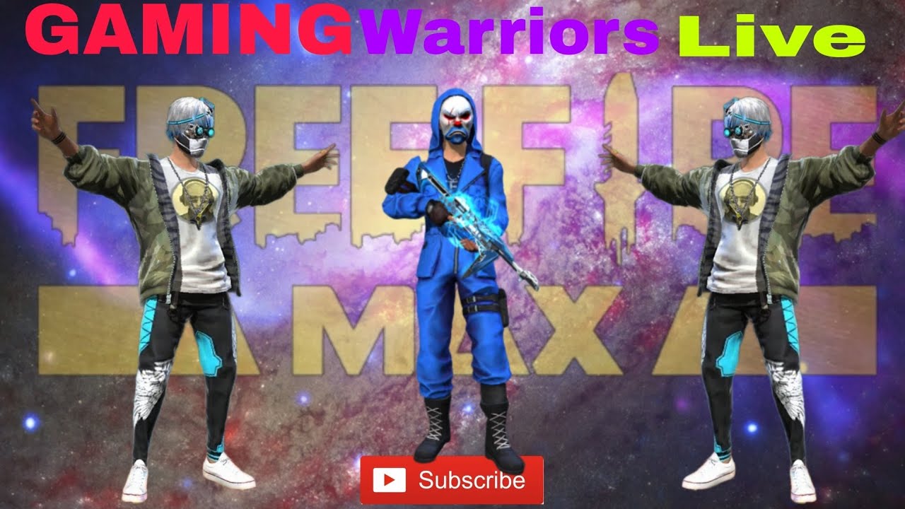 :LIVE: Gaming Warriors - Free Fire Max Gameplay & More - YouTube