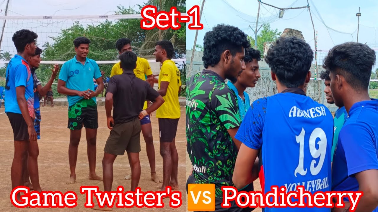 Pondicherry 🆚 Game Twister's || 21 age match 💥💥Lotta 💥 Akash 💥Sabith 💥🔥 ...