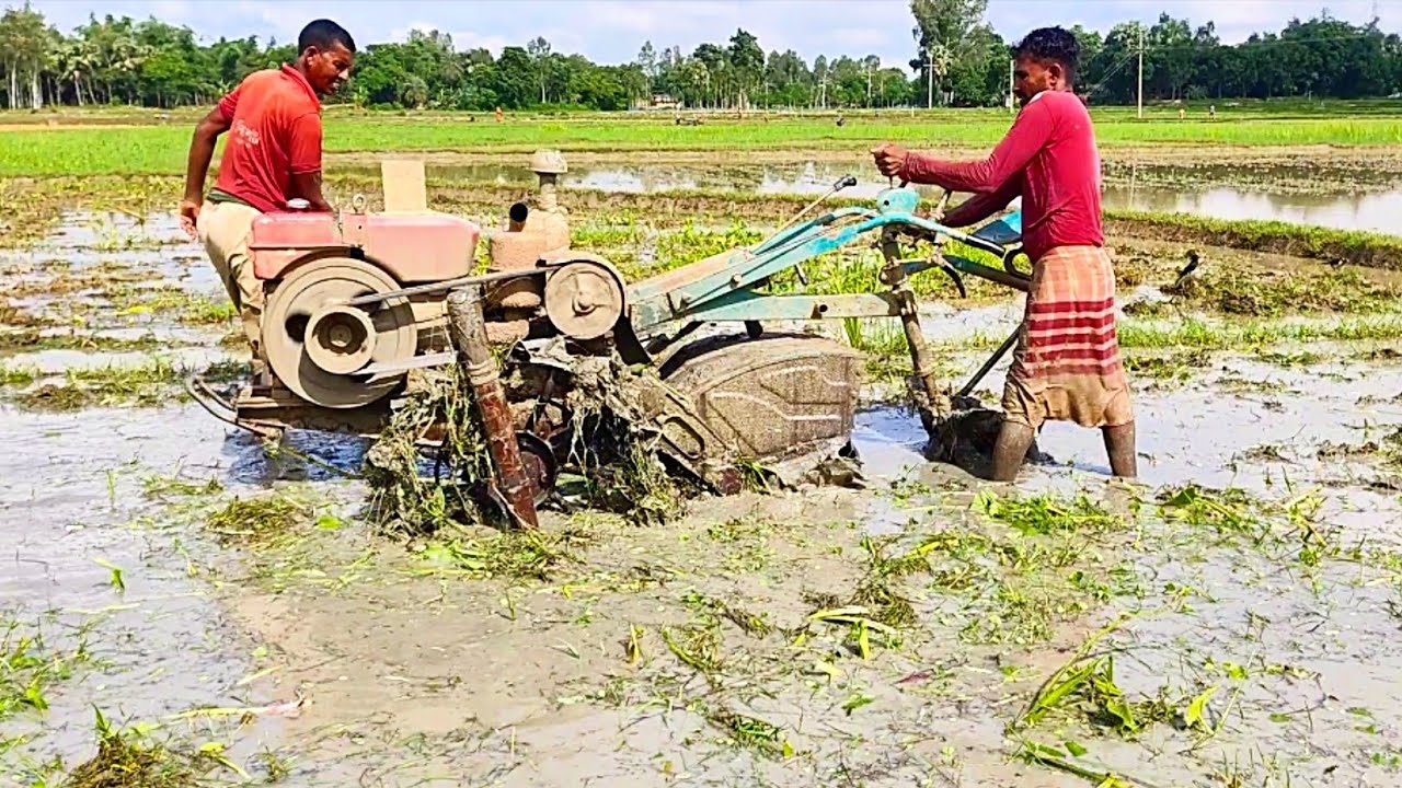 Modern Machines, Land Cultivation with Power Tiller in Short Time ...