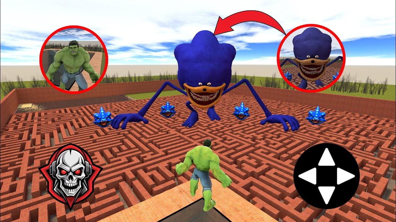 💥SHADOW vs Hulk in the MAZE – GMod INSANE Battle!! - YouTube
